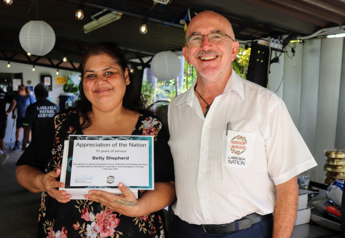 Betty Shepherd - Larrakia Nation