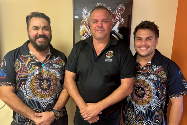 Michael signs 3 year CEO contract - Larrakia Nation